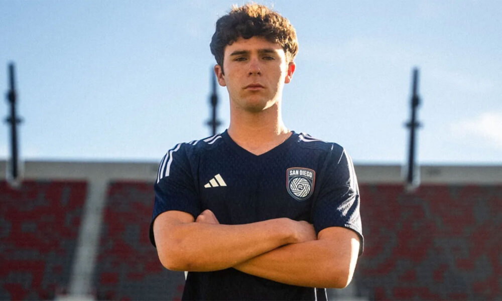 Primer futbolista profesional de San Diego FC: Durán Ferree